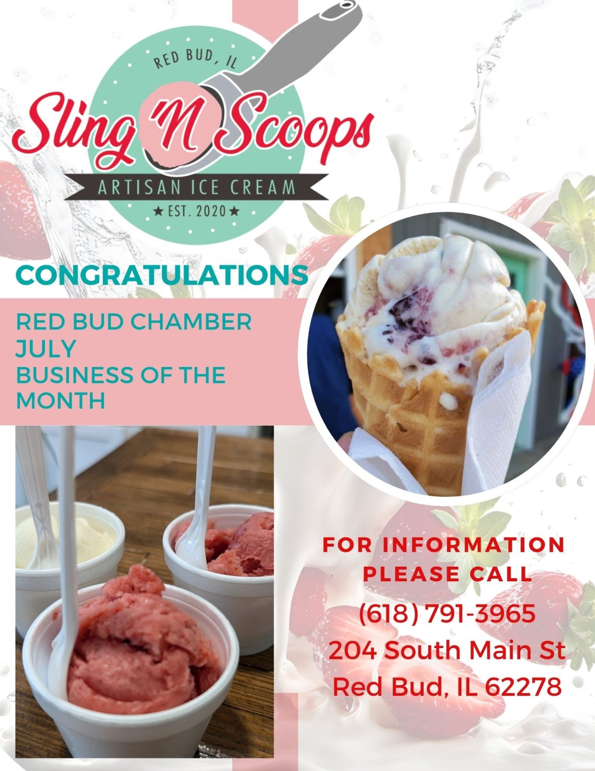 Congratulations to the Red Bud Chamber – July Business of the Month ...